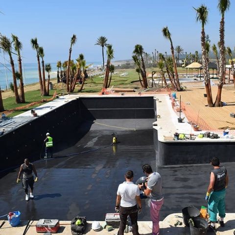 Microcemento Micropool para piscinas únicas en 25 tonos